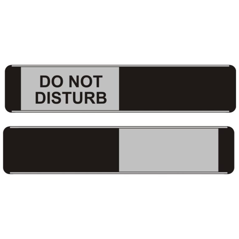Sliding Door Signs - Standard & Customisable - Office Door Signs